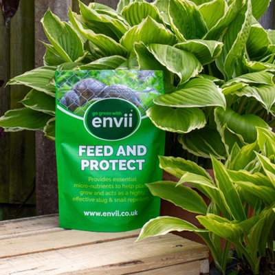 envii Feed & Protect - Strong Slug & Snail Repellent, Effective ...