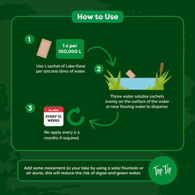 envii Lake Klear - Natural Large Pond & Lake Treatment for Sludge ...