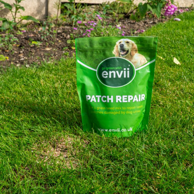 envii Patch Repair Fast Growing Grass Seed Mix Repairs Damaged Lawn ...