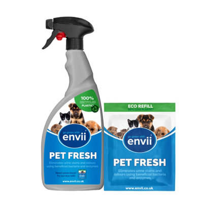 envii Pet Fresh - Enzymatic Pet Urine Odour Neutraliser & Stain Remover ...