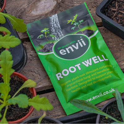 envii Root Well - Mycorrhizal Fungi Powder - Organic & Enriched with ...