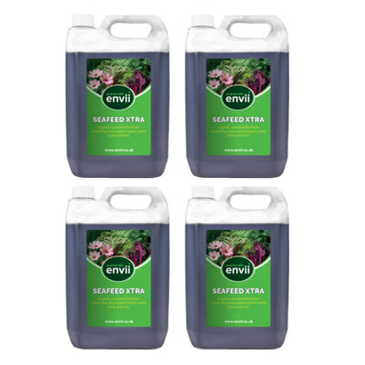 envii SeaFeed Xtra - Organic Liquid Seaweed Fertiliser - Multipurpose ...
