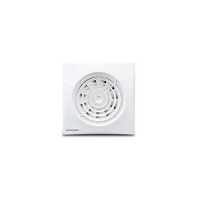 Envirovent SIL100HT 4" Silent Axial Fan - Adjustable Run-on Timer ...
