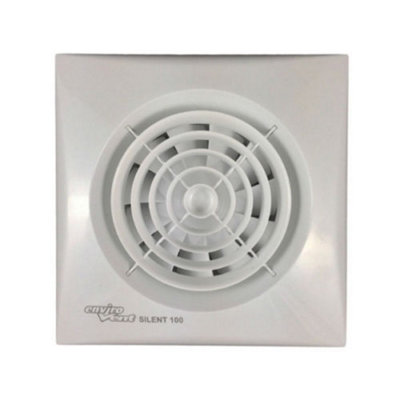 Envirovent SIL100T Silent-100T Axial Extractor Fan 100 mm / 4 Inch ...