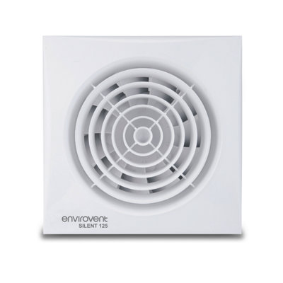 Envirovent Silent 125mm 5" Ultra Quiet WC & Bathroom Standard Extractor ...
