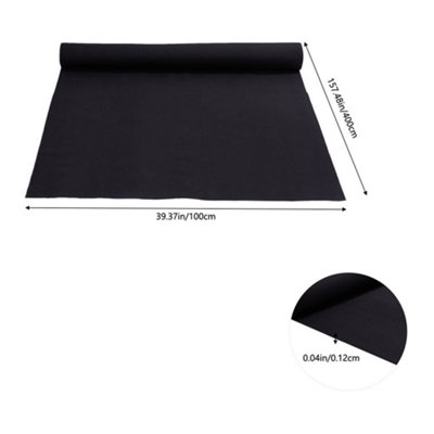 EPDM Roofing Membrane Roll Waterproof Underlayment for Flat Roofs (1 x 4m)