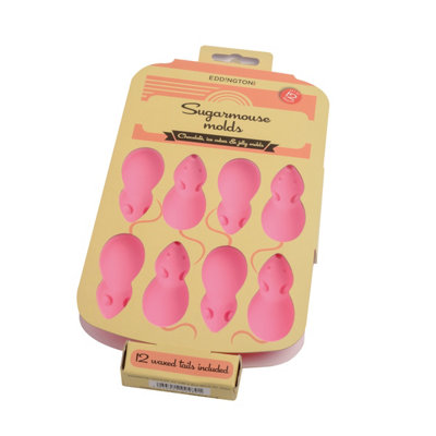 Epicurean Sugar Mouse Molds for Chocolate Ice Cubes and Jelly