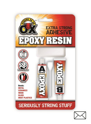Epoxy Multipurpose Rapid Adhesive Glue Set - 2943 | DIY at B&Q