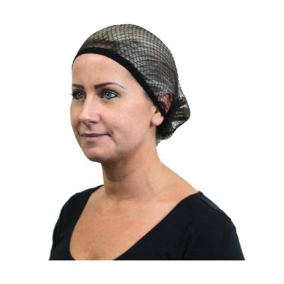 Equi-Net Womens/Ladies Triple Elastic Hairnet Black (Standard) | DIY at B&Q