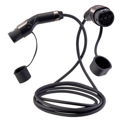 Equip 5m EV Charging Cable 7.4kW 32A Single Phase Type 2
