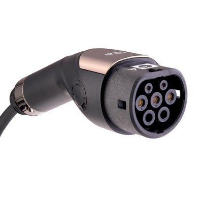 Equip 5m Portable EV Charger Cable 3.7kW 16A Type 2 to 2-Pin EU Plug