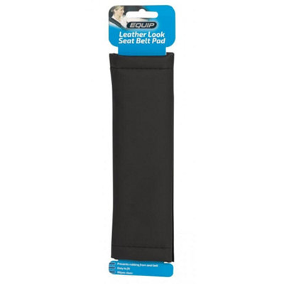 Equip EBP004 Seat Belt Pad Leather Look Prevents Belt Rubbing Wipe Clean