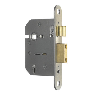 ERA 3" Viscount Mortice 5 Lever Sash Lock Satin Chrome with x2 Keys