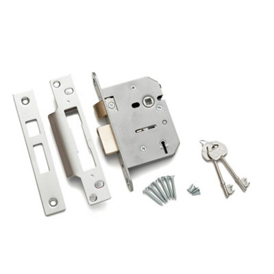 Era Viscount Mortice Sash Lock Chrome (76mm) | DIY at B&Q