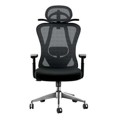 Ergonomic Office Chair with Hanger - Desk Chair with 2D Lumbar Support ...