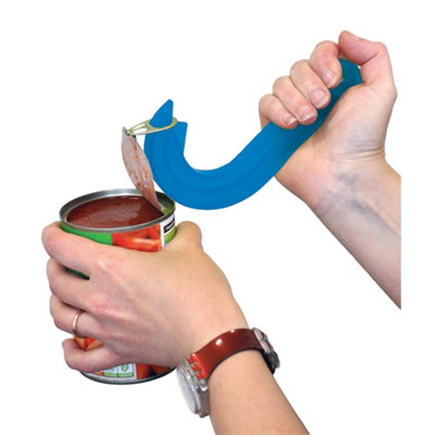 Ergonomic Ring Pull Can Opener for Arthritis Relief - Ideal Kitchen Aid for Disability Support