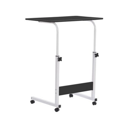 Ergonomical Height Adjustable Computer Standing Desk with Wheels