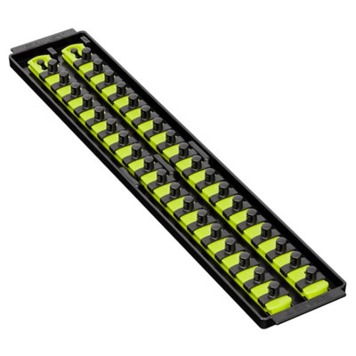 Ernst 8462HV 3/8" Socket Boss Storage Organiser Rail 2-Rail Twist Lock ...