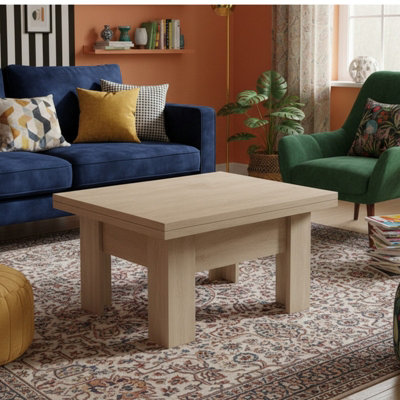 ERYK Modern Extendable Coffee Table Adjustable 100 to 200 cm Design ...