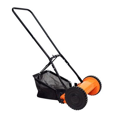 eSkde 30cm Cylinder Lawn Mower with Roller - Premium Striping and ...