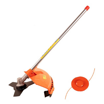 eSkde 52cc Petrol Garden Brush Cutter Strimmer Line Trimmer Kit 2 Stroke Petrol 2 in 1