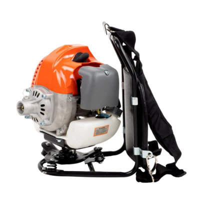 eSkde Backpack Petrol Brush Cutter Strimmer Kit 52cc 2-Stroke Multi ...