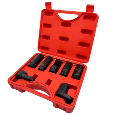 Essential 7pc Oxygen Lambda Sensor Socket & Removal Tool Set 22mm 27mm ...
