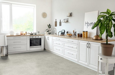 Essential Grey Concrete Vinyl by Remland (4m x 3m)