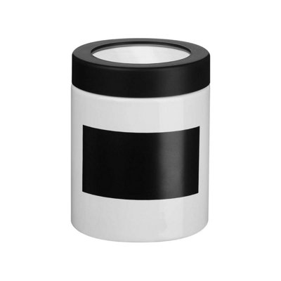 Essentials by Premier Chalk Board Small Canister