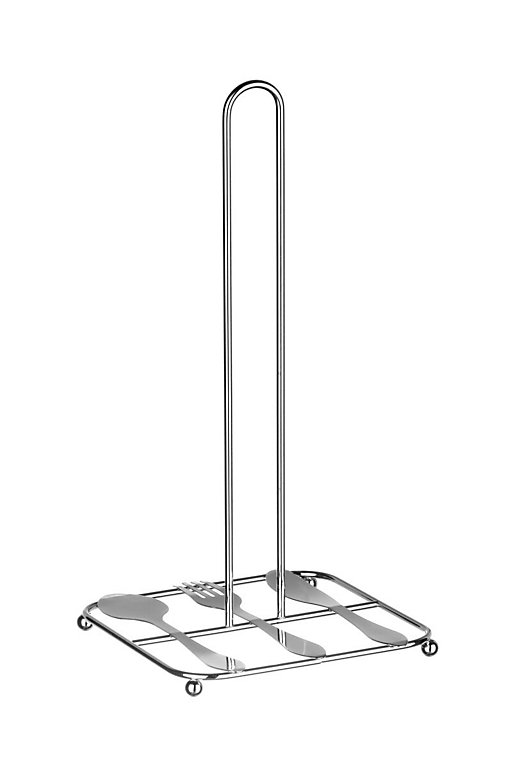 Essentials by Premier Chrome Kitchen Roll Holder | DIY at B&Q Essentials by Premier Chrome Kitchen Roll Holder | DIY at B&Q