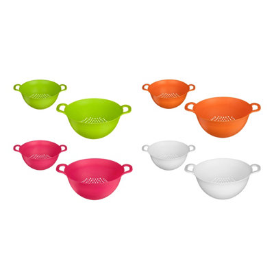 Essentials by Premier Orange Plastic Large Colander