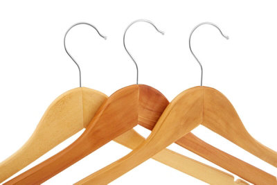 Essentials by Premier Set Of Twenty Wooden Clothes Hangers