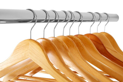 Essentials by Premier Set Of Twenty Wooden Clothes Hangers