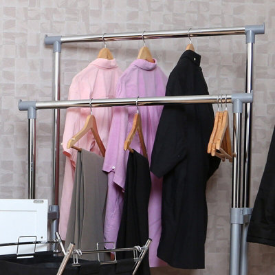 Essentials by Premier Set Of Twenty Wooden Clothes Hangers