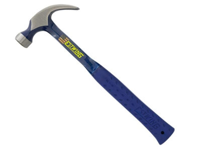 Estwing - Curved All-Blue Hammer 560g (20oz) | DIY at B&Q