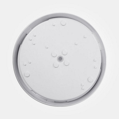 Eterna KCIRMW3 14W EM3 Ceiling/Wall Light w/MW White