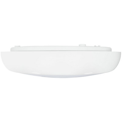 Eterna KCIRMW3 14W EM3 Ceiling/Wall Light w/MW White