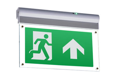 Eterna Maintained LED Emergency Exit Box Sign, EXIT3MLED