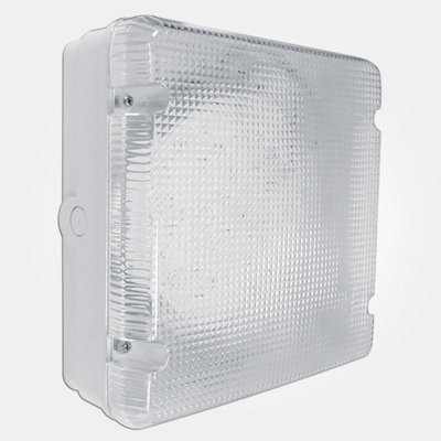 Eterna PRSQEM3 9W-18W Emergency Square LED Bulkhead