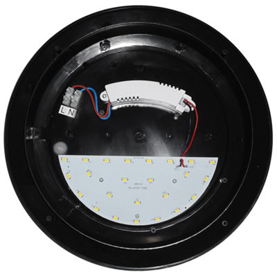 Eterna SHEYEBK LED Eyelid Diffuser Amenity Ceiling/Wall Light Black