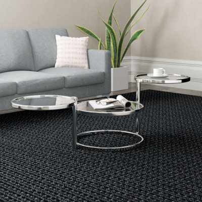 Eternity Coffee Table with Swivel Motion, Metal Chrome/Clear