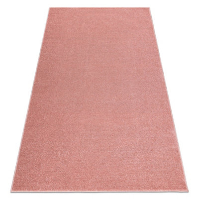 ETON PLUS carpet blush pink, one-color, uniform, plain 150x300 cm