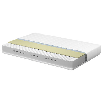 EU Small Single Size Memory Foam Mattress with Removable Cover Medium FANCY