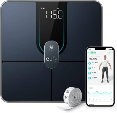 Eufy Smart Scale P2 Digital Bathroom Body Scale 16 Body Composition ...