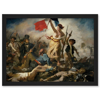 Eugène Delacroix July 28 1830 Liberty Leading the People Revolution ...