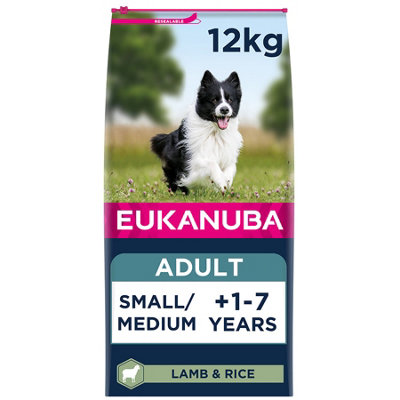 Eukanuba Dog Adult Small / Medium Breed Lamb & Rice 12kg