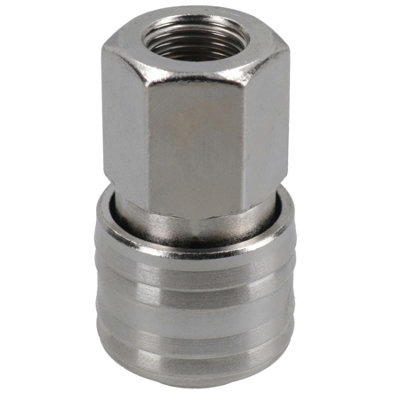 Euro Air Line Quick Release Hose Coupler Connector 1/4 BSP Female ...