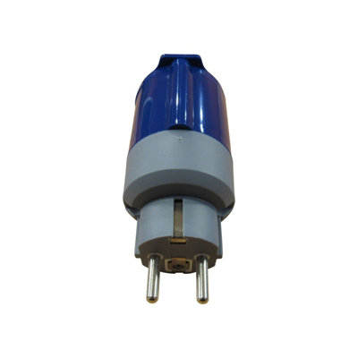 Euro Plug to CEE Socket Adapter - Coupler Caravan Camping Site