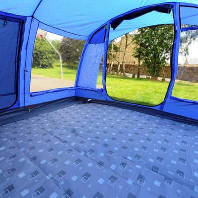 Eurohike Universal Large Tent Carpet with Foam Midlayer, Soft Fleece ...