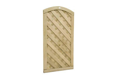 Europa Wooden Garden Dome Gate 6ft (1.83m high)